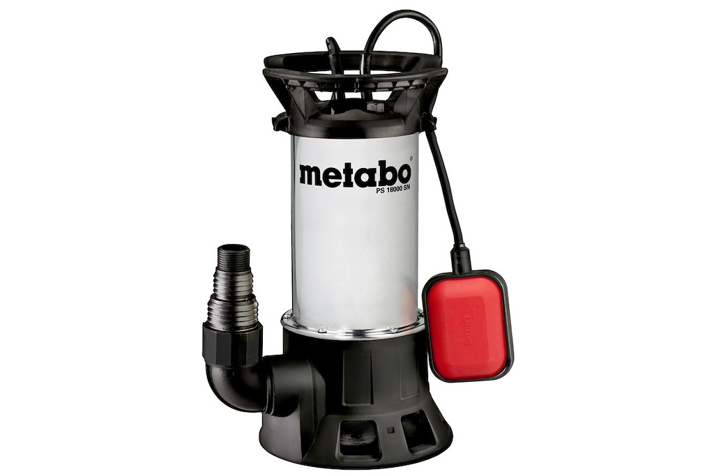 Metabo PS 18000 SN Potapajuća pumpa za prljavu vodu, 1.100 W