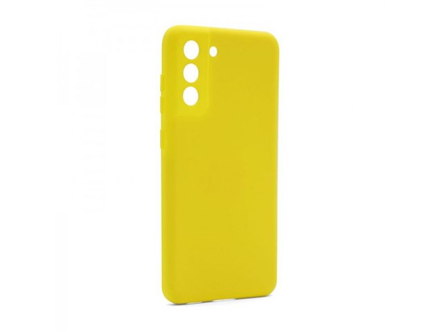 Futrola Soft Silicone za Samsung G990B Galaxy S21 FE zuta