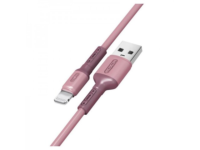 USB data kabal MOXOM MX-CB53 LIGHTNING roze