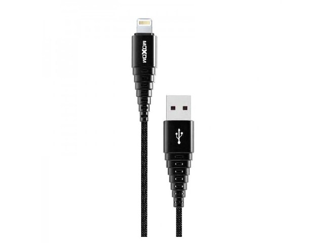 USB data kabal Moxom MX-CB21 za Iphone lightning 1m crni