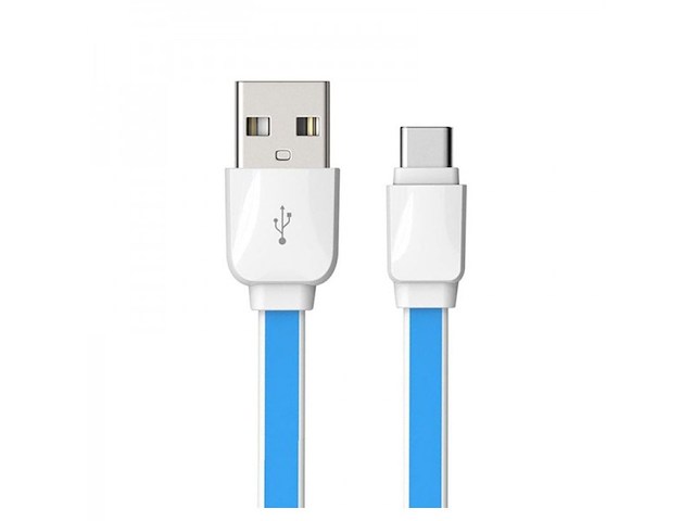 USB data kabal LDNIO XS-07A Type C 1m plavo-beli