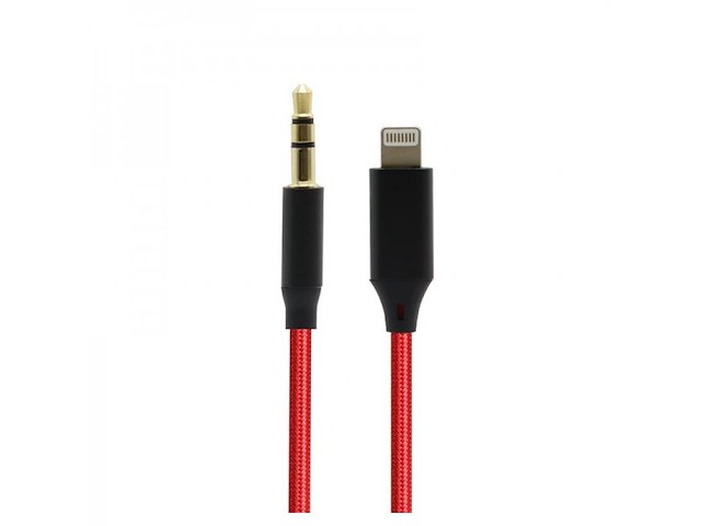 Audio Aux kabal X-006 Iphone na 3,5 mm crvena