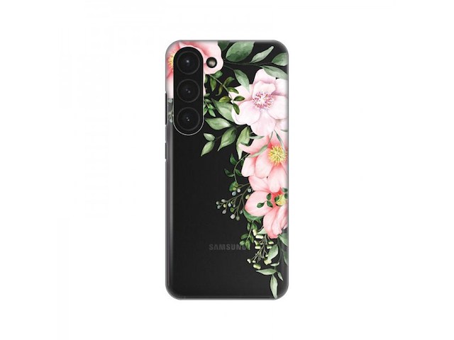 Maskica Silikonska Print Skin za Samsung S911 Galaxy S23 5G Gentle Rose Pattern