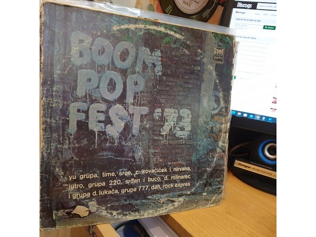 2LP Various ‎– Boom Pop Fest `73, RETKO!