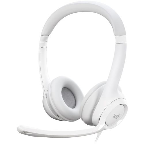 Logitech H390 ClearChat Comfort USB Headset White