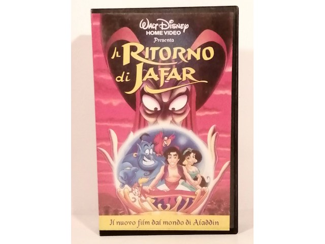 IL RITORNO DI JAFAR   VHS KASETA