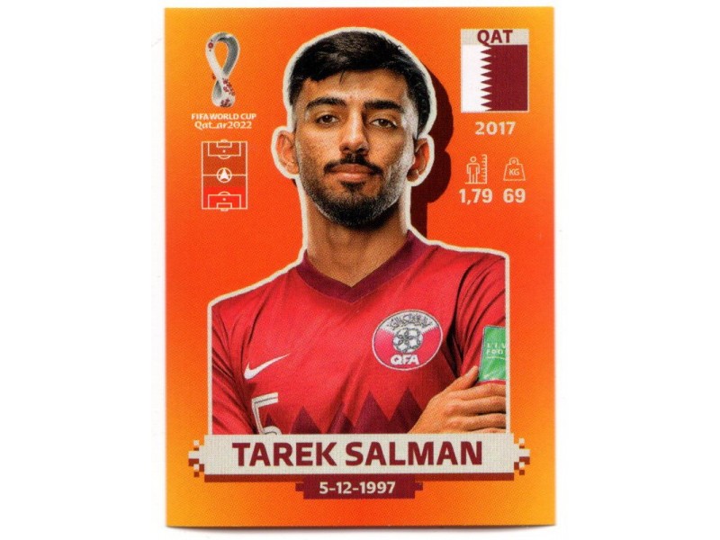 QAT.10 - Tarek SALMAN - PANINI FWC Qatar 2022