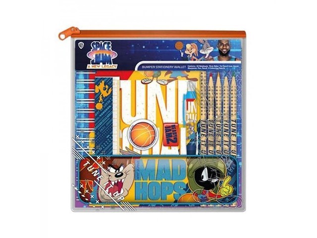 Space Jam Bumper Stationery Set (Square)