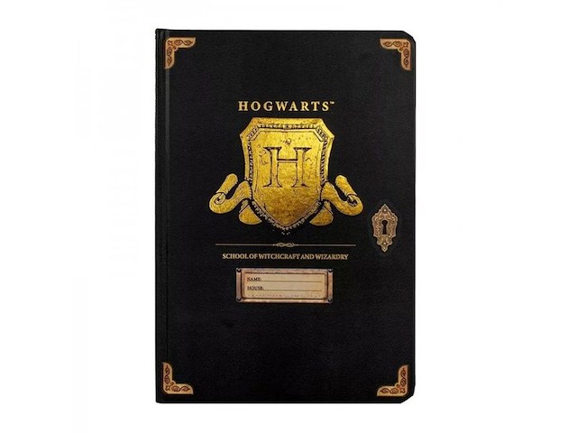 Harry Potter A5 Casebound Notebook - Hogwarts Shield