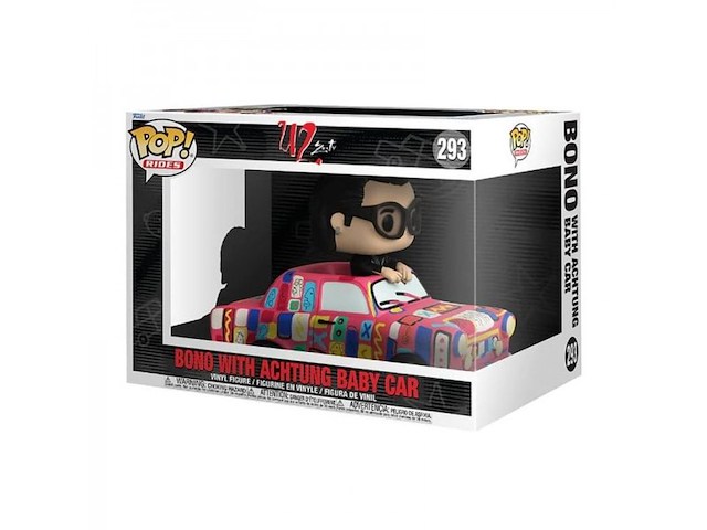 Funko POP Ride SUPDLX: U2-AB Car /w Bono