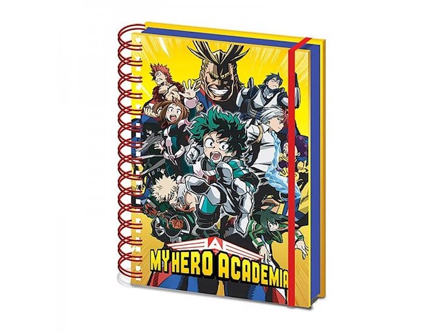 My Hero Academia S1 (Radial Character Burst) A5 Notebook