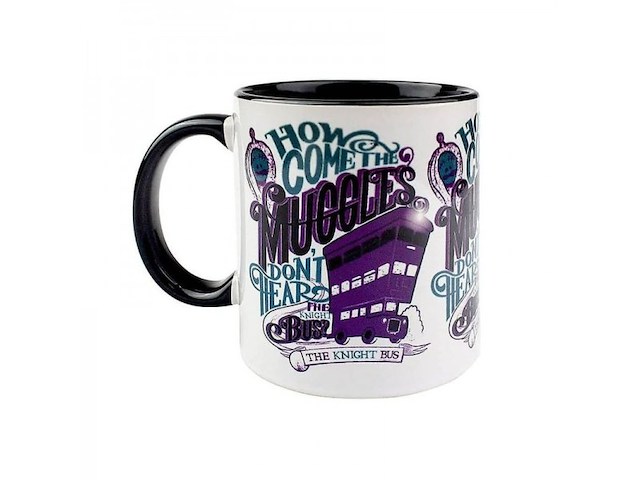 Harry Potter (Knight Bus) Black Mug