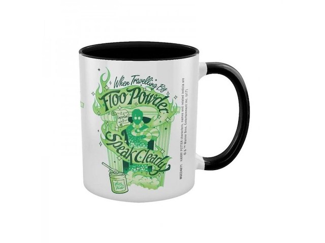 Harry Potter (Floo Powder) Black Mug