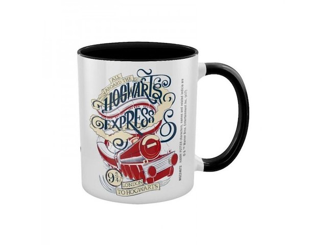 Harry Potter (All Aboard) Black Mug