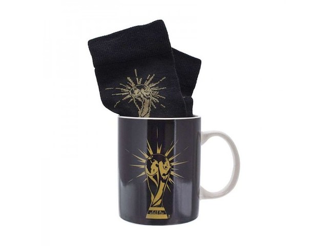 FIFA Mug &; Socks Black/Gold