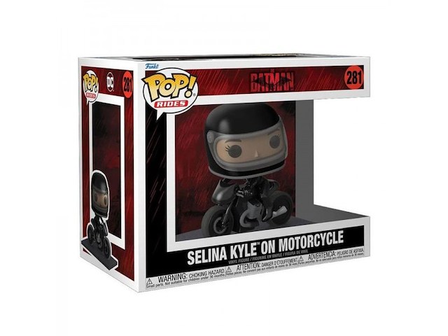 Batman POP! Rides DLX - Selina On Motorcycle