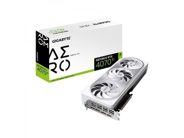 Gigabyte nVidia GeForce RTX 4070 Ti AERO OC 12GB GV-N407TAERO OC-12GD
