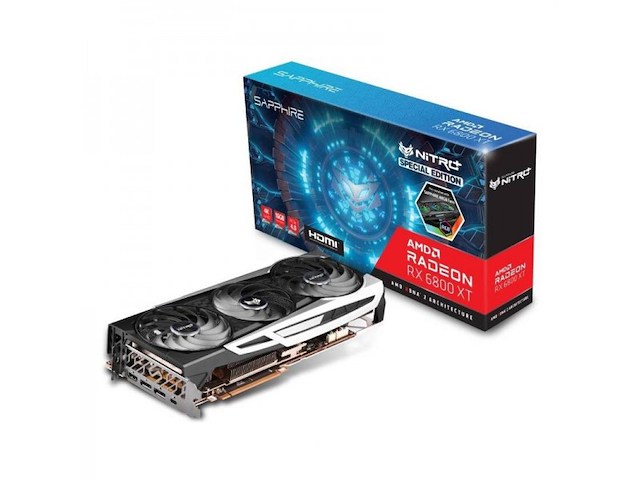 Sapphire AMD Radeon RX 6800 XT 16GB 64bit NITRO+ RX 6800 XT SE OC 16GB (11304-01-20G)