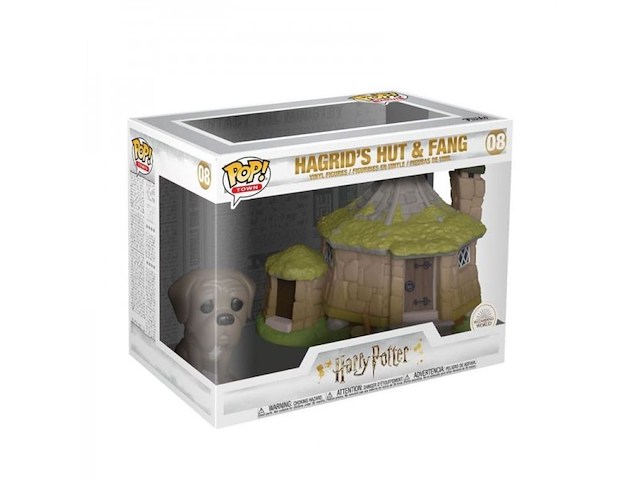 Harry Potter POP! Town - Hargrid`s Hut W/Fang