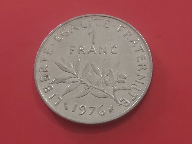 Francuska - 1 franc 1976 god