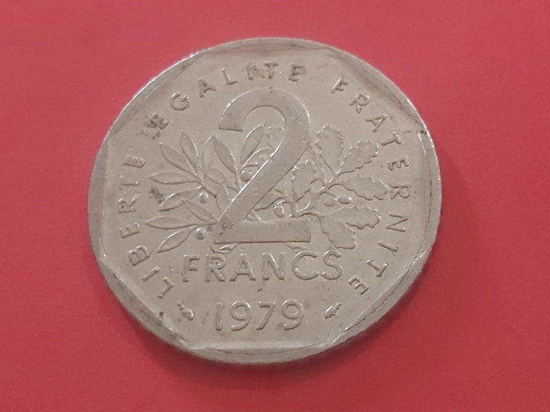 Francuska - 2 francs 1979 god