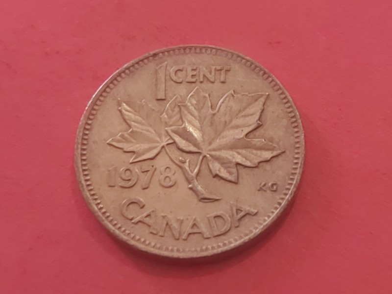 Kanada - 1 cent 1978 god