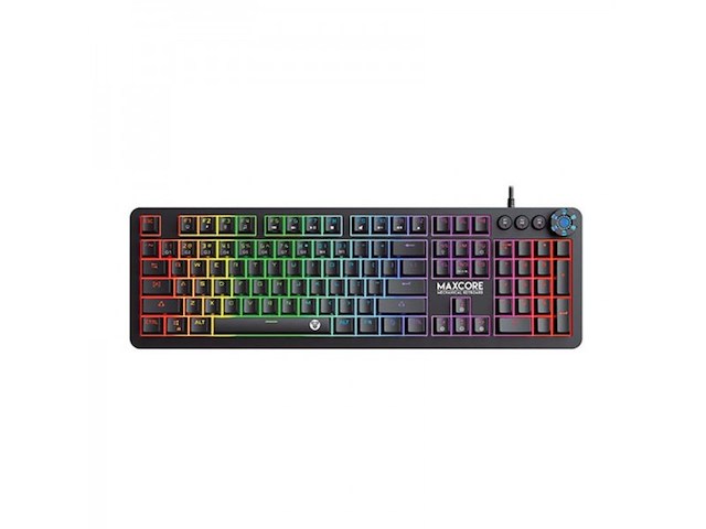 Tastatura gejmerska mehanicka zicna MK852 RGB MAXCORE crna FANTECH