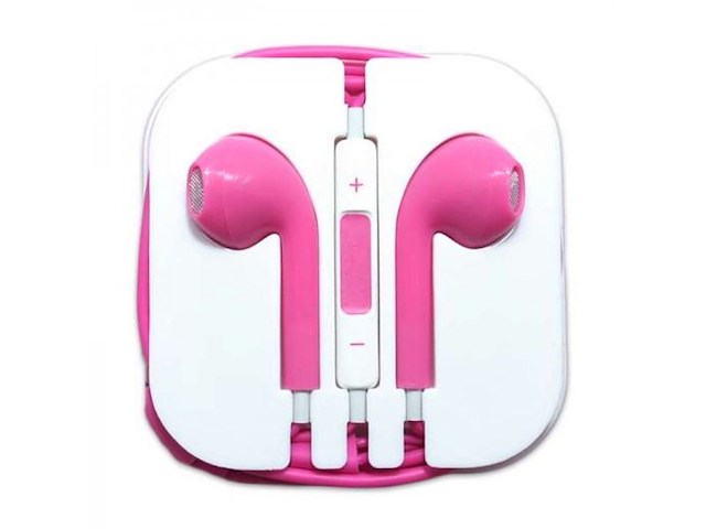 Slusalice za Iphone 3.5mm pink