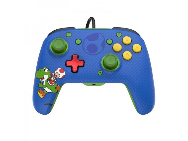 Nintendo Switch Wired Controller Rematch - Mario &; Yoshi