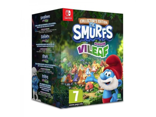 Switch The Smurfs: Mission Vileaf - Collectors Edition