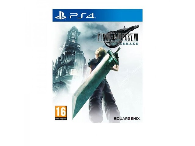 PS4 Final Fantasy VII Remake