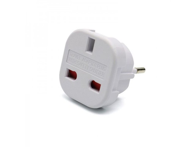 Adapter za punjac engleski beli