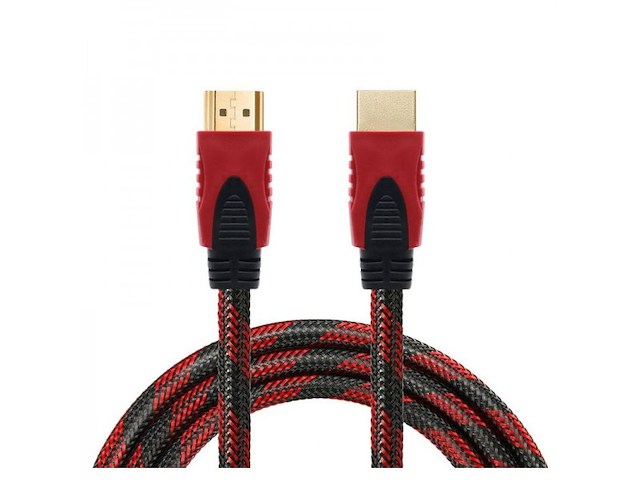 HDMI kabal na HDMI 3m crno/crveni
