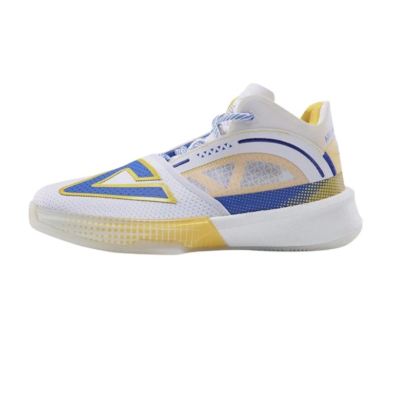 PATIKE ZA KOŠARKU PEAK ANDREW WIGGINS TRIANGLE-SOLE TRACKING E13833A WHITE/BLUE/YELLOW