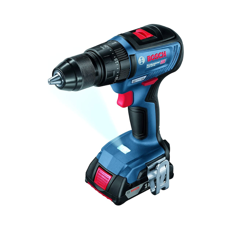 Bosch Akumulatorska vibraciona bušilica – odvrtač, GSB 18V-50, 2×5,0Ah, 06019H5101