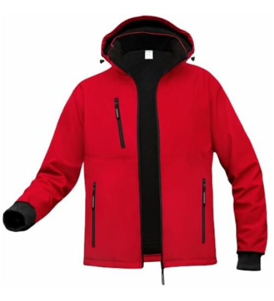 SOFTSHELL JAKNA, RED COOPER