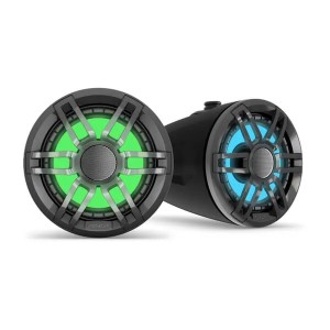 Zvučnici za roll-bar Fusion XS, Sports crni sa RGB LED osvetljenjem 6,5" 200W