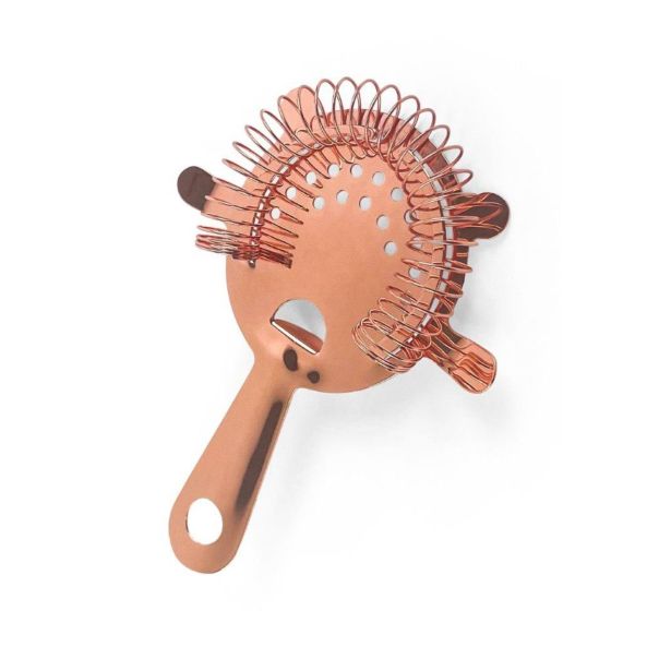 BOMBAY INOX Cediljka cocktail copper strainer