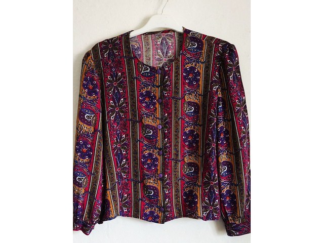 Vintage sarena bluza vel.L