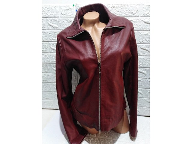 Lable Leather kožna jakna prirodna 100%fina koža 42