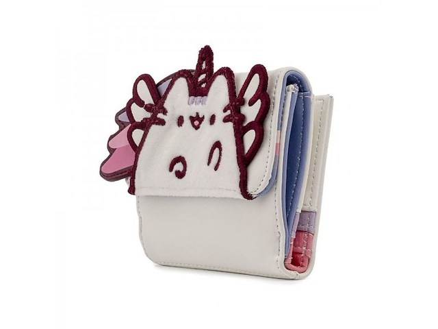 Pusheen Unicorn Plush Flap Zip Wallet