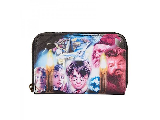 Harry Potter Scorcerers Stone Zip Around Wallet