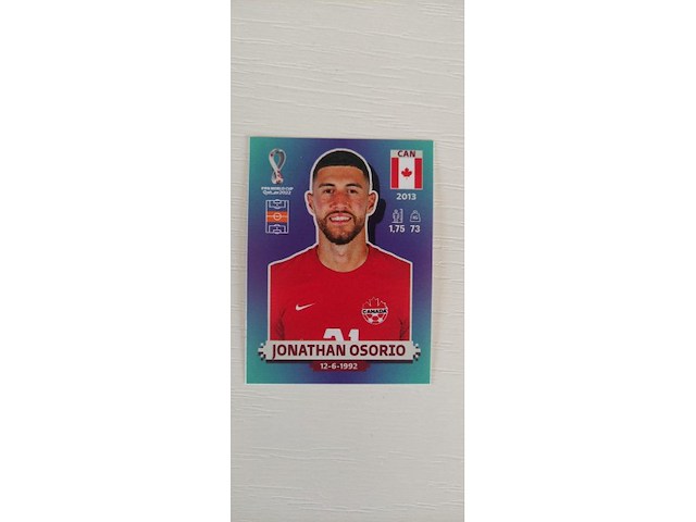 Panini FIFA 2022 international Qatar CAN16