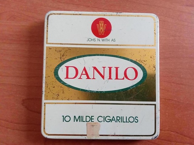 Limena kutija cigare: Danilo, 10 milde cigarillos