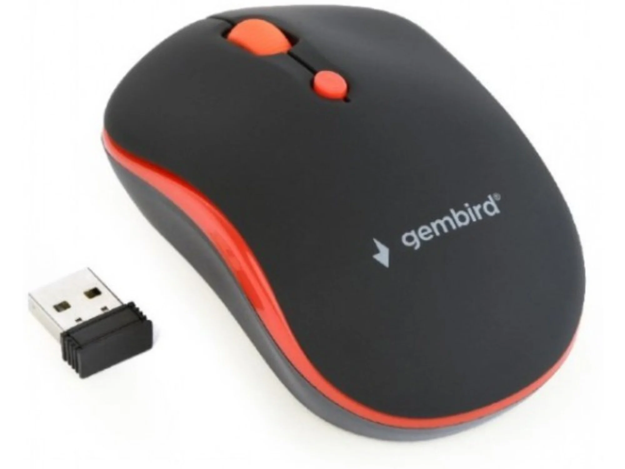 Gembird Bezicni miš 2,4GHz opticki USB 800-1600Dpi 103mm MUSW-4B-03-R