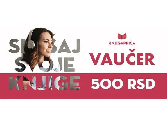 Knjigapriča Vaučer 500 RSD za audio knjige