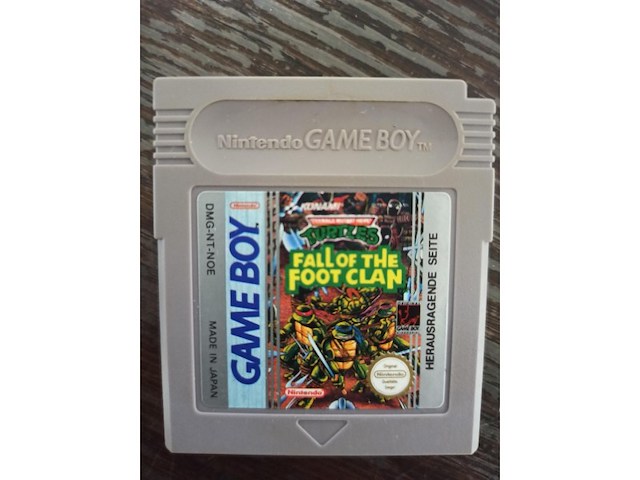 nintendo game boy igrica Teenage Mutant N ispr sa slike