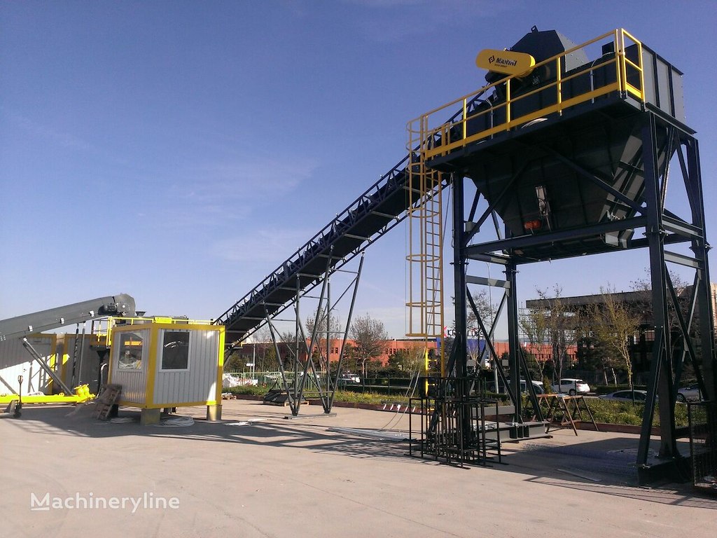 Nova ITALMACHINERY Hruntozmishuvalna ustanovka 800 t/h mašina za reciklažu asfalta