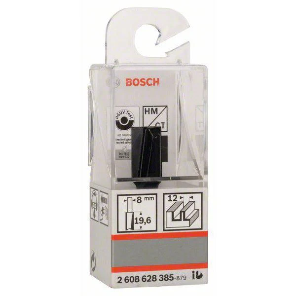 Bosch glodala za kanale 8 mm, D1 12 mm, L 20 mm, G 51 mm - 2608628385