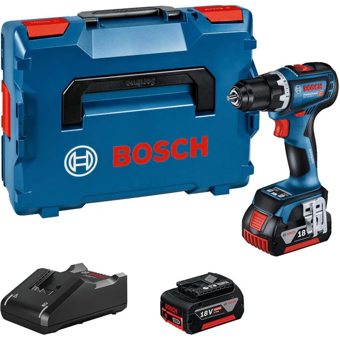 Bosch GSR 18V-90 C akumulatorska bušilica/odvrtač; 2x4,0 Ah + L-Boxx kofer (06019K6003)